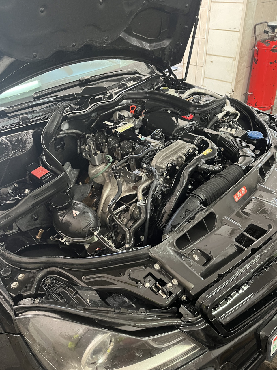 То 2 — Mercedes-Benz C-Class (W204), 1,6 л, 2013 года | плановое ТО ...