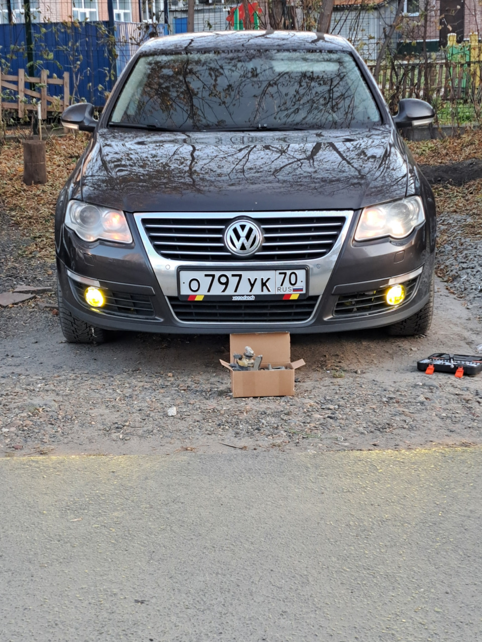 Птф Sal-Man — Volkswagen Passat B6, 1,8 л, 2009 года | тюнинг | DRIVE2