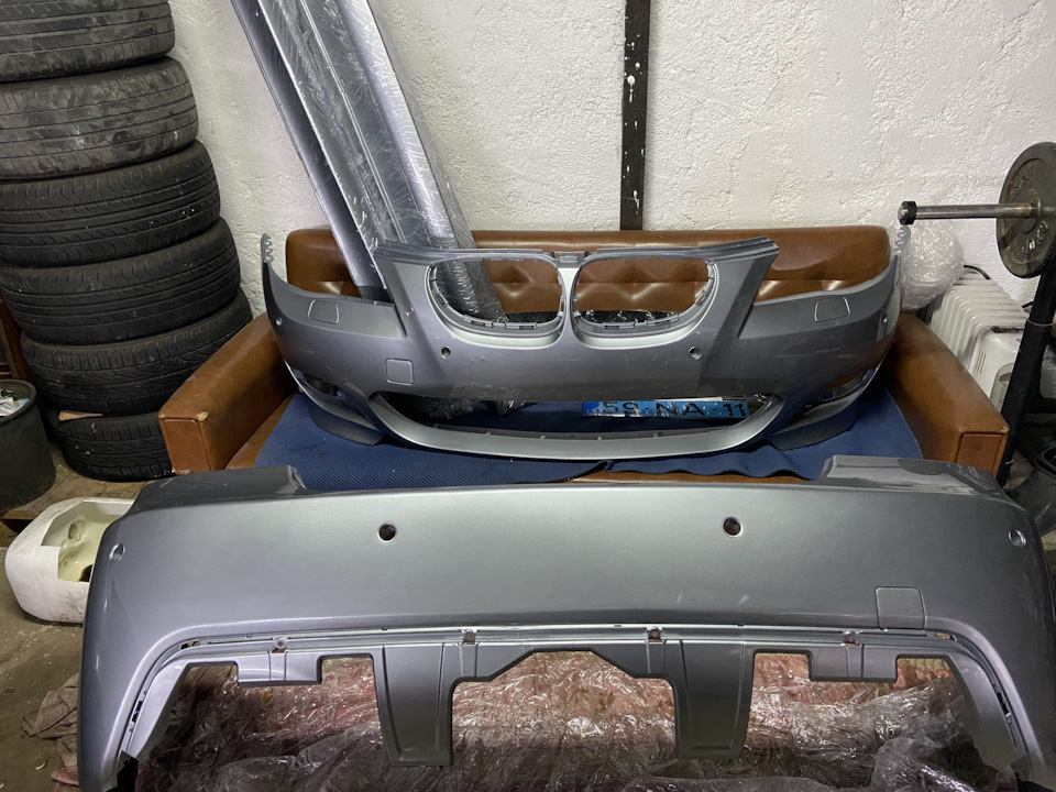 Установил М-тех обвес — BMW 5 series (E60), 3 л, 2004 года | стайлинг ...