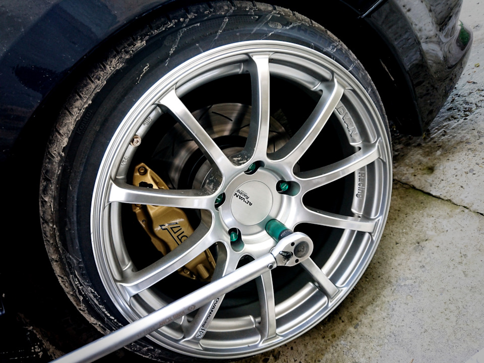 Project Mu wheel nut. — Subaru Forester (SH), 2,5 л, 2009 года | тюнинг ...