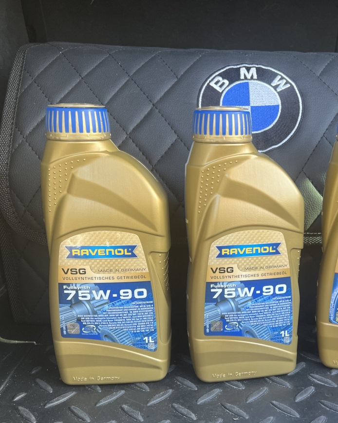 Масло Ravenol в редуктор — BMW 3 series (E36), 1,6 л, 1996 года ...