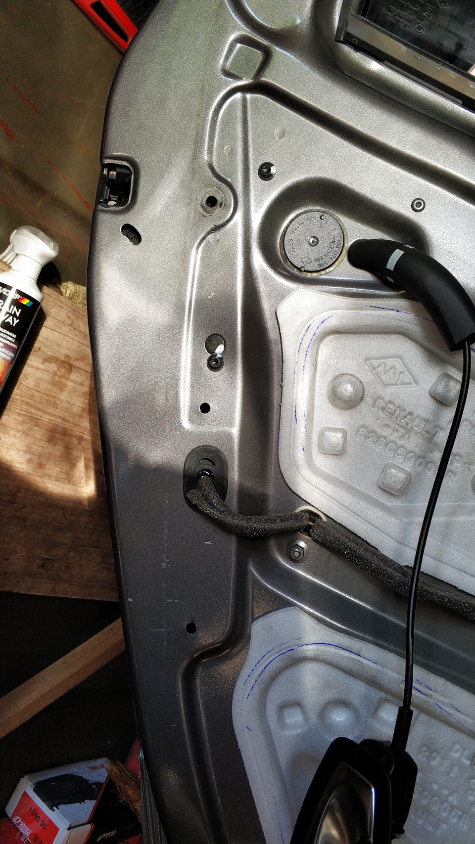 Купил клипсы для дверных карт — Renault Grand Scenic III, 1,5 л, 2011 ...