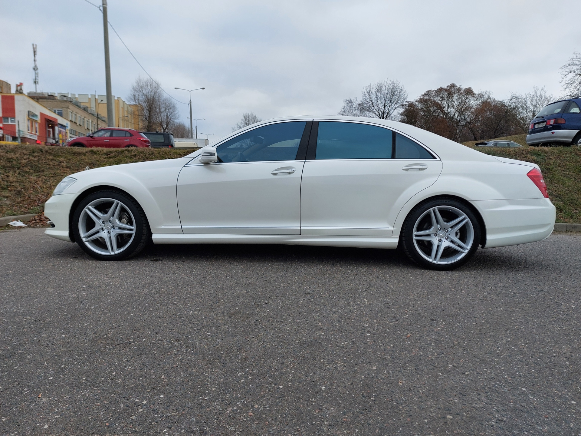 Диски R20 круглый год. — Mercedes-Benz S-Class (W221), 5,5 л, 2010 года ...