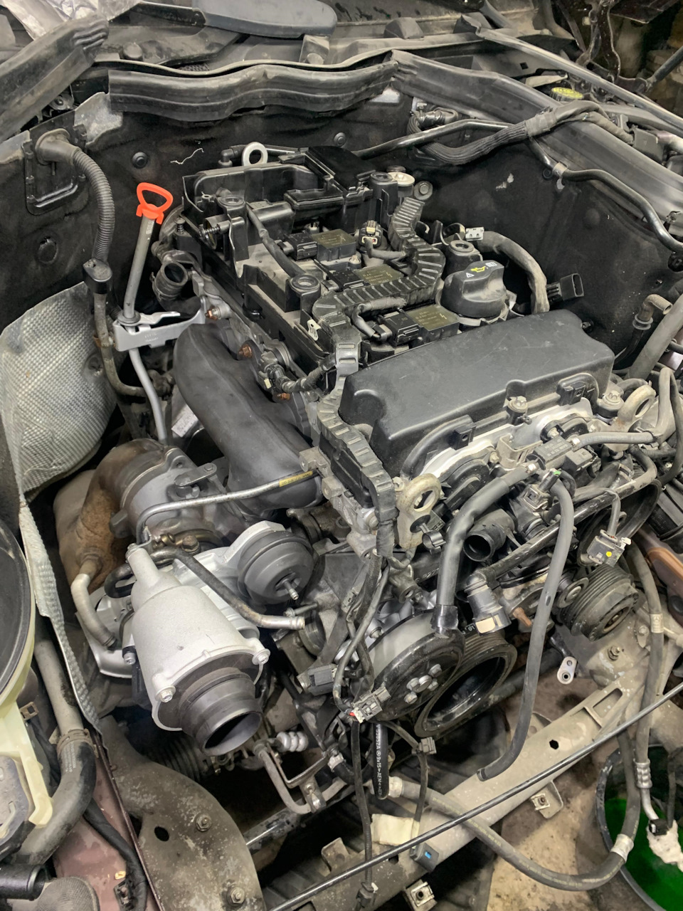 Переборка M271.820/860 Часть 2 — Mercedes-Benz C-Class (W204), 1,6 л ...