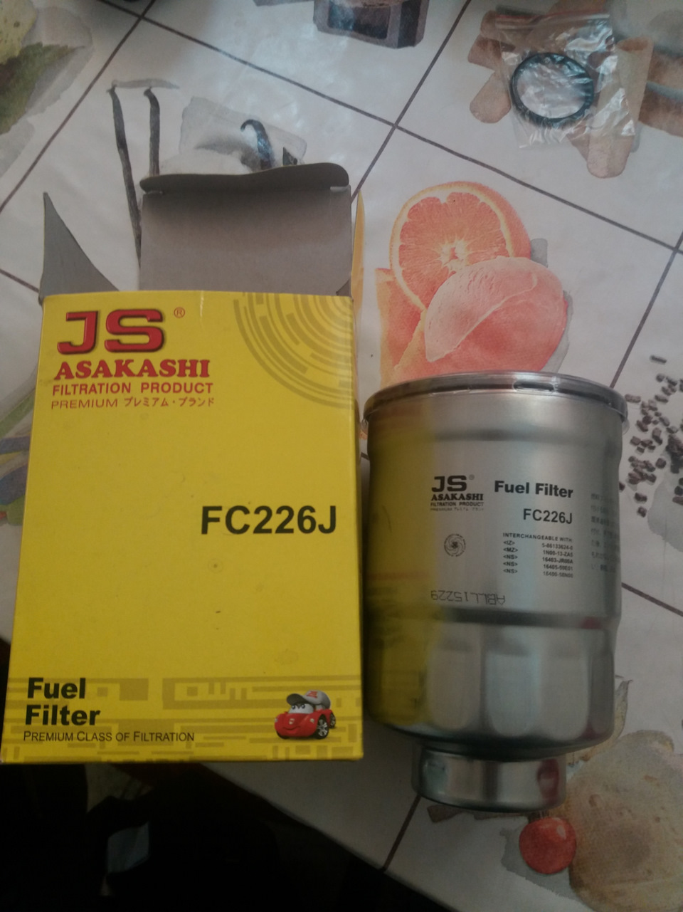 FC226J Фильтр топливный JS ASAKASHI | Запчасти на DRIVE2