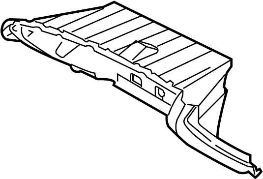 847601M1008O Panel ASSY-LWR C/PAD RH. PANEL ASSY-LOWER CRASH PAD, RH ...