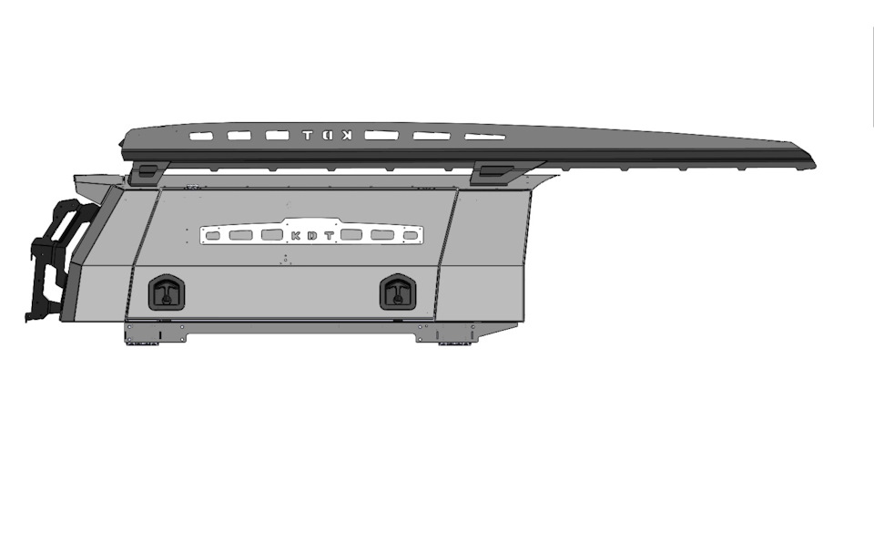 Теперь у меня есть кунг — Toyota Hilux (8G), 2,8 л, 2016 года ...