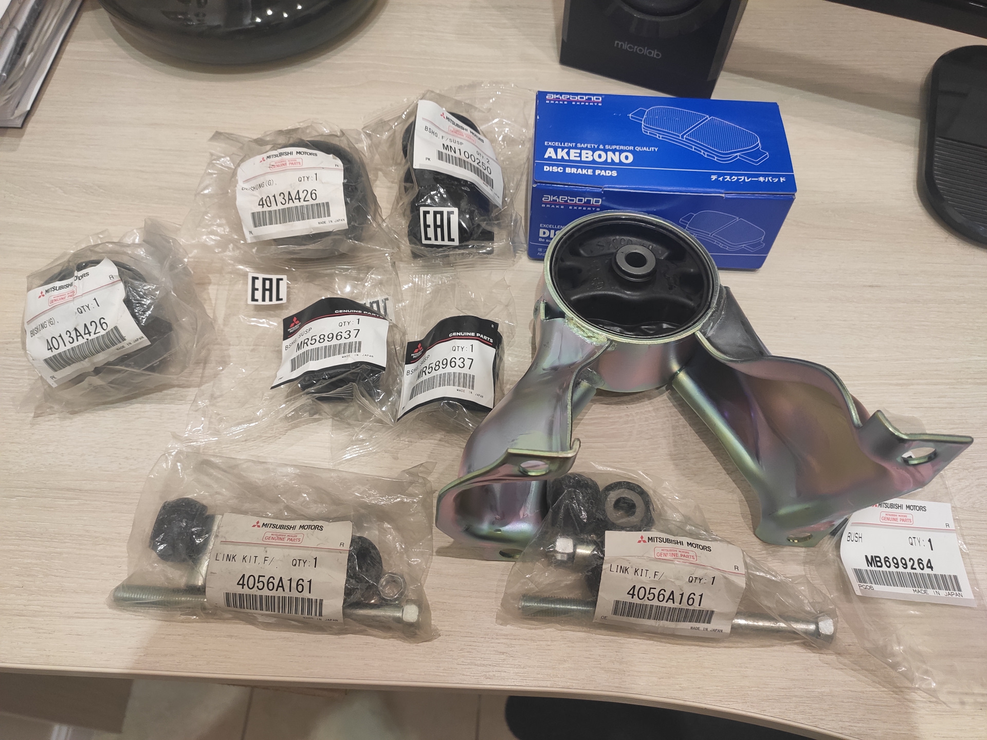 Небольшой ремонт ходовки и замена задних колодок — Mitsubishi Lancer IX ...