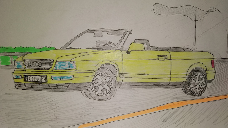 Ответ от ЖКХ по ДТП на Audi Cabriolet — Audi Cabriolet B4 2 3 л