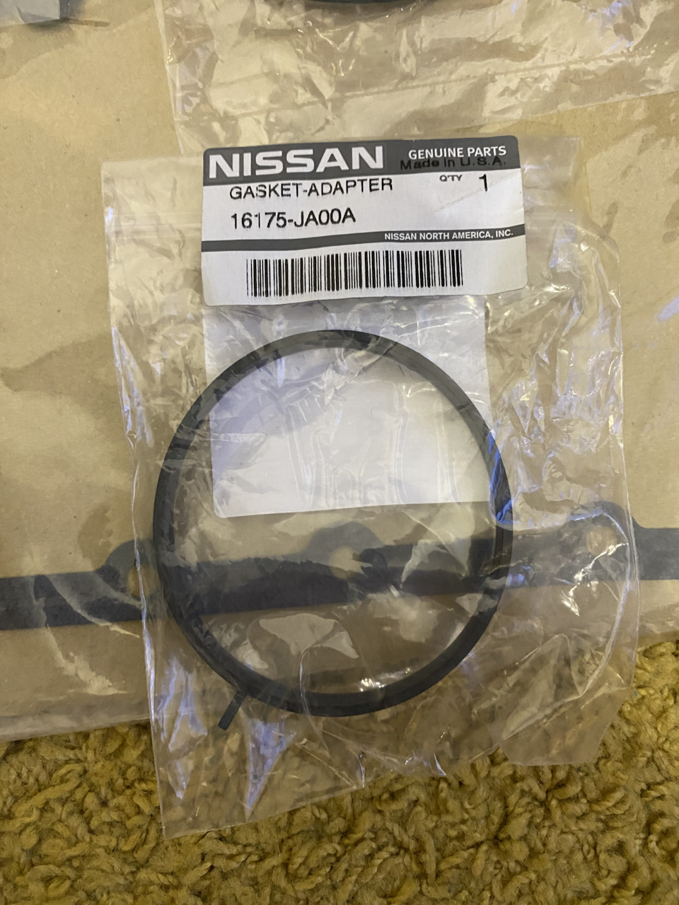 16175JA00A Прокладка дроссельной заслонки NISSAN INFINITI | Запчасти на ...