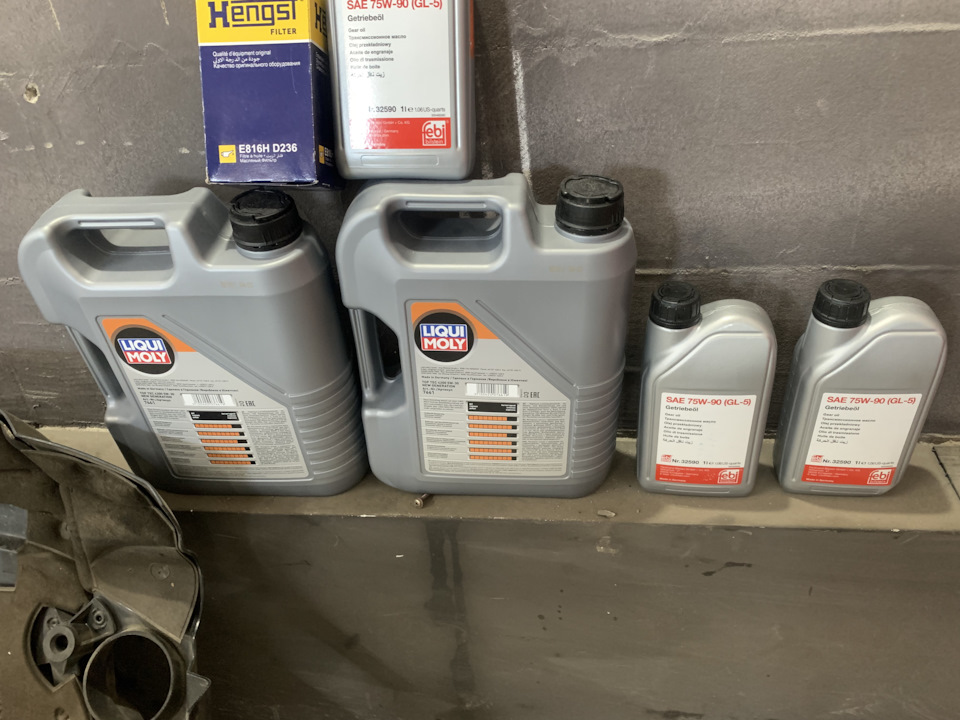 Небольшое ТО — Volkswagen Touareg (2G), 3 л, 2012 года | плановое ТО ...