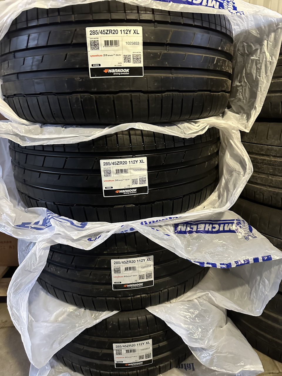Новая летняя резина Hankook ventus s1 evo3 SUV — Volkswagen Touareg (3G ...