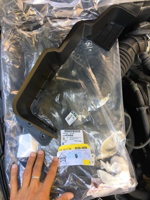 95364898 Панель воздухозаборной решетки GM | Запчасти на DRIVE2