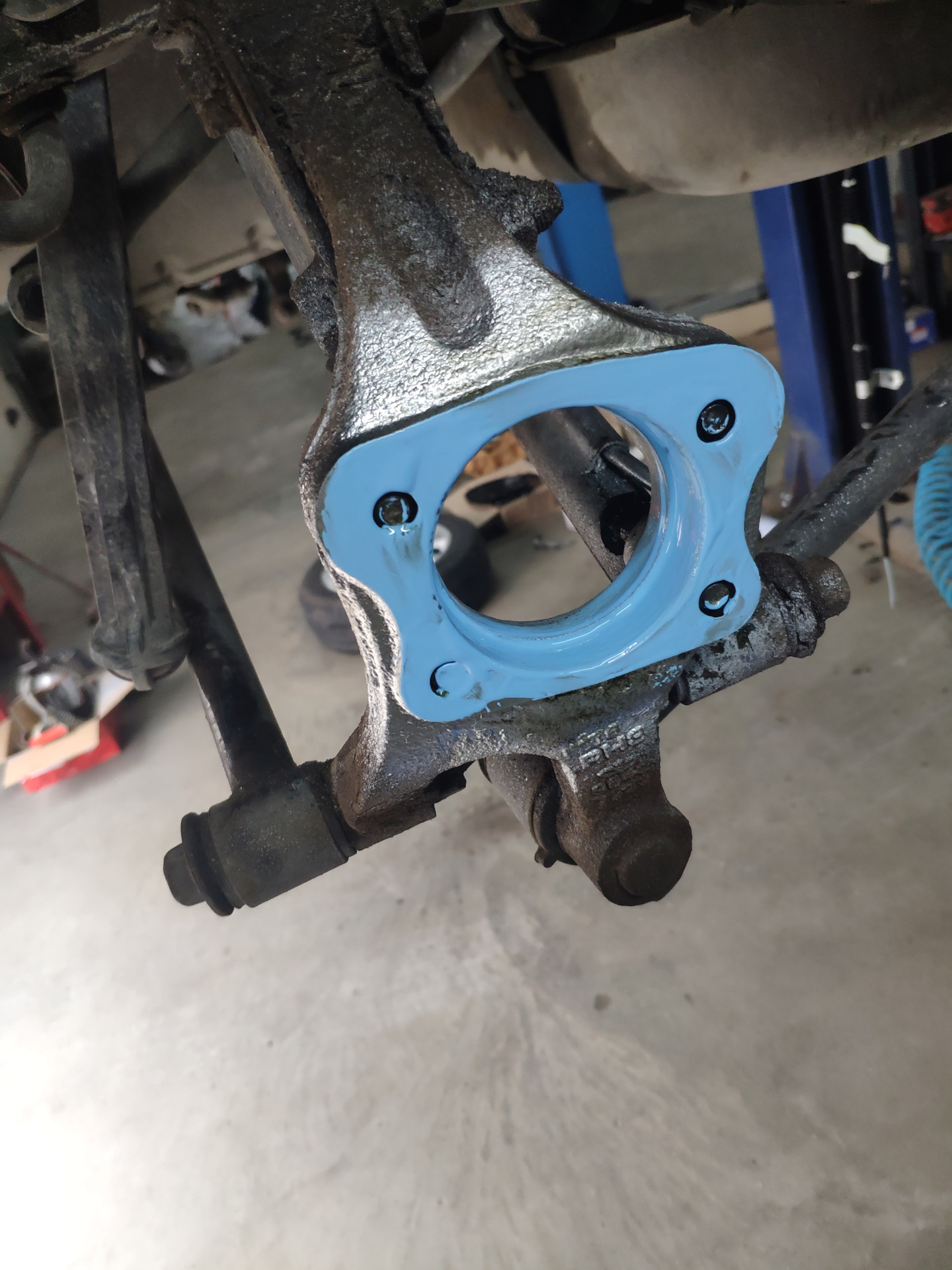 Замена ручника и профилактика задних тормозов — Chevrolet Lacetti SW, 1 ...