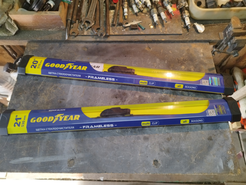 #39 Новые щетки стеклоочистителя Goodyear на ИЖ Ода 2126 — ИЖ 2126, 1,6 ...