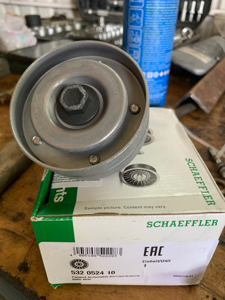 Обводные ролики 532052410 — MINI Cooper S Mk I, 1,6 л, 2006 года ...