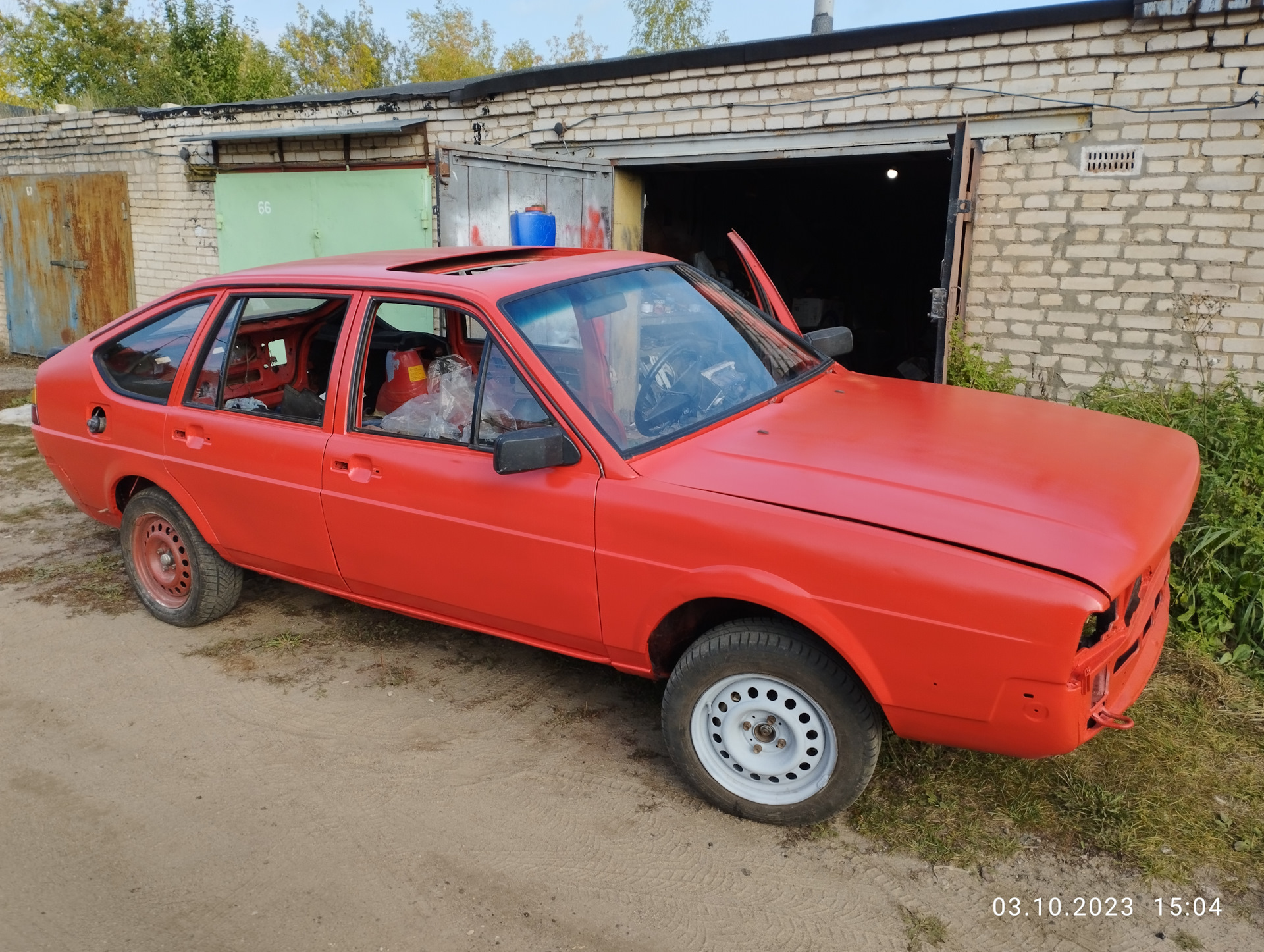 Не полная сборка — Volkswagen Passat B2, 1,6 л, 1986 года | своими ...