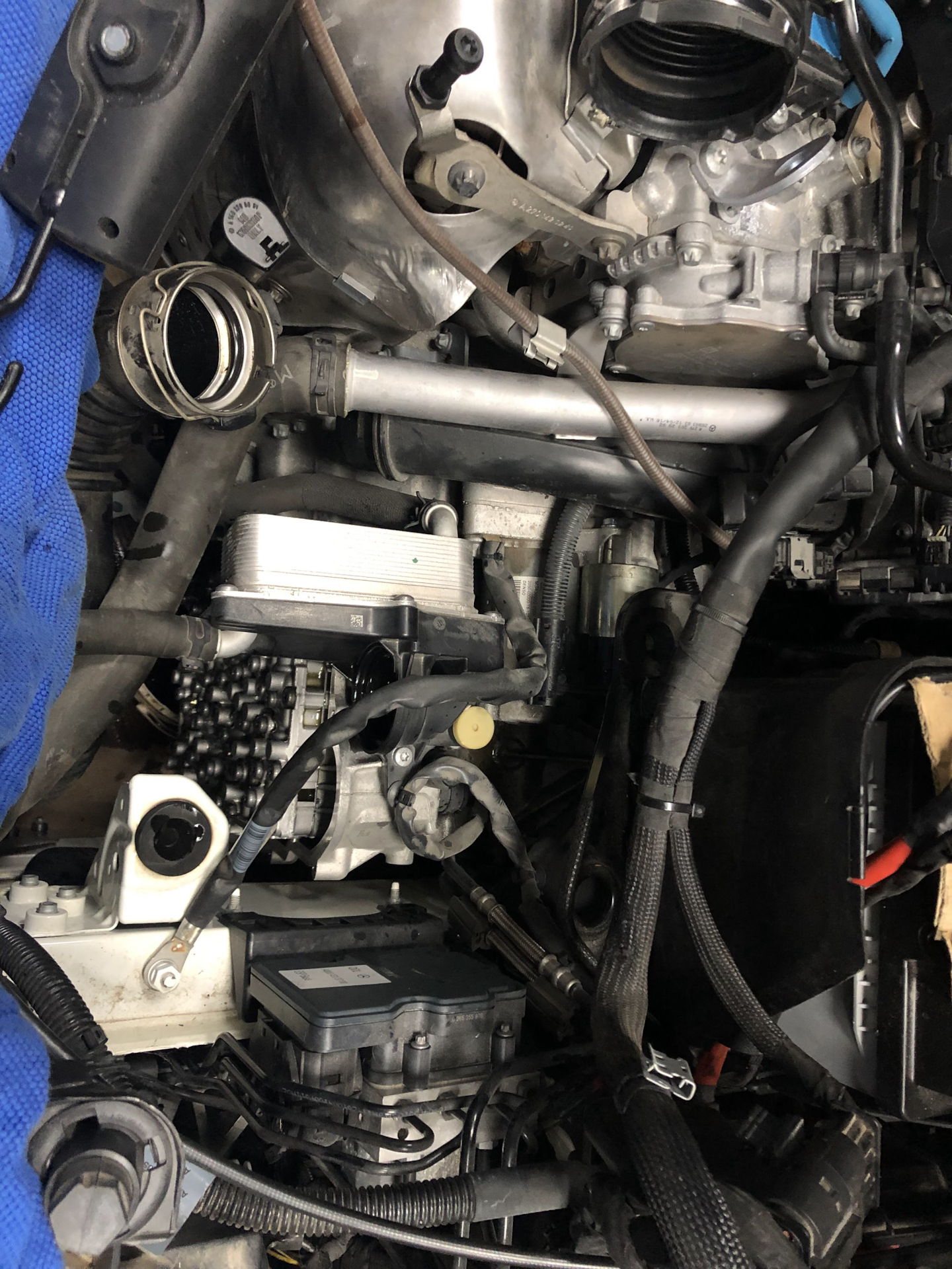 Замена масла АКПП 724003 — Mercedes-Benz CLA (C117), 2 л, 2018 года ...