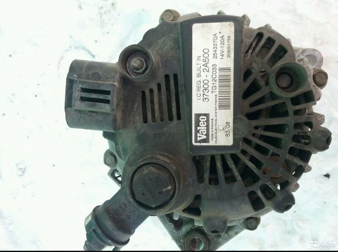 Заклинила обгонная муфта генератора… — KIA Ceed (1G), 1,6 л, 2008 года ...