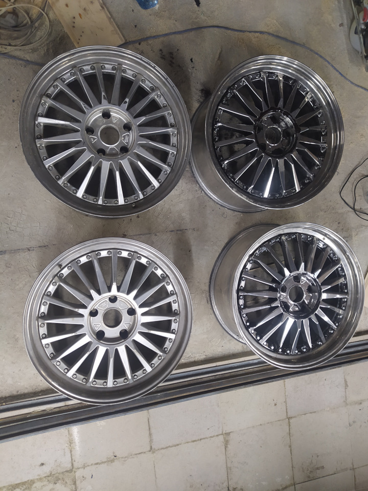 Кованые диски 9,5Jx20 ET0 5x130 на Porsche Cayenne (1G) 955/957, Audi ...