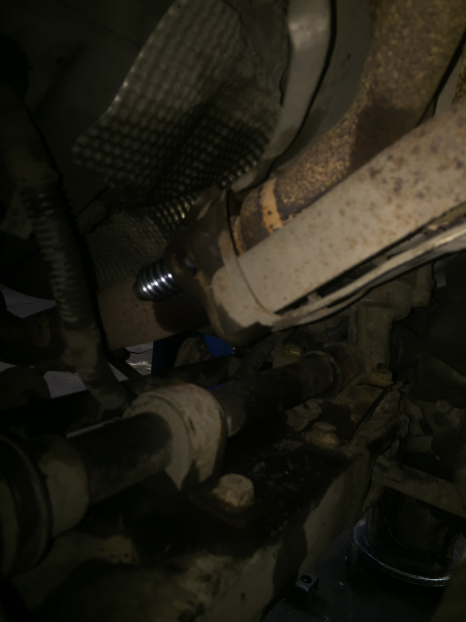 Ремонт ходовой, выхлопной и трансмиссии — Mitsubishi Colt VI, 1,3 л ...