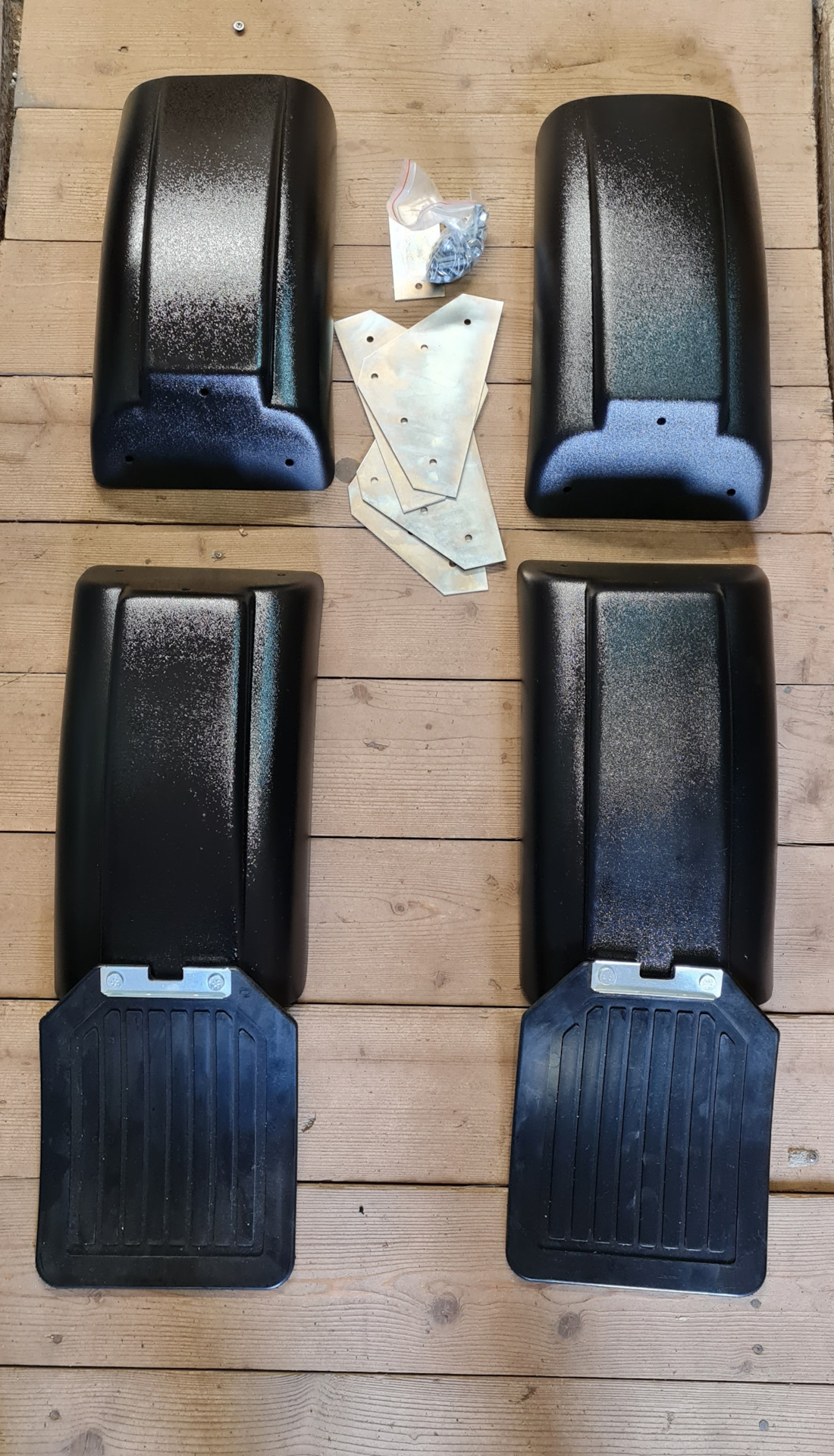 Задние брызговики (круче новых) — ВИС 2345, 1,6 л, 2010 года | кузовной ремонт | DRIVE2