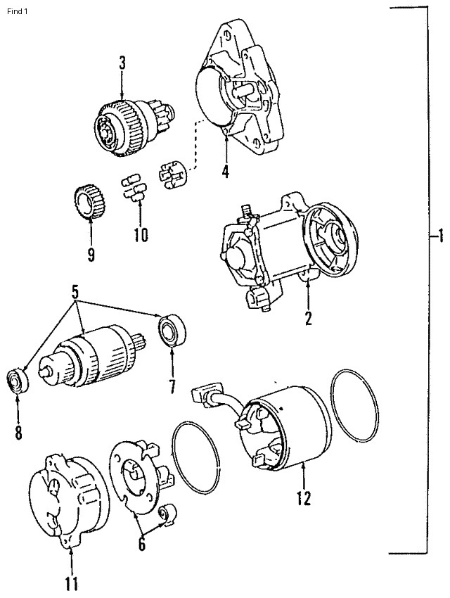 2810046140 Стартер TOYOTA LEXUS | Запчасти на DRIVE2