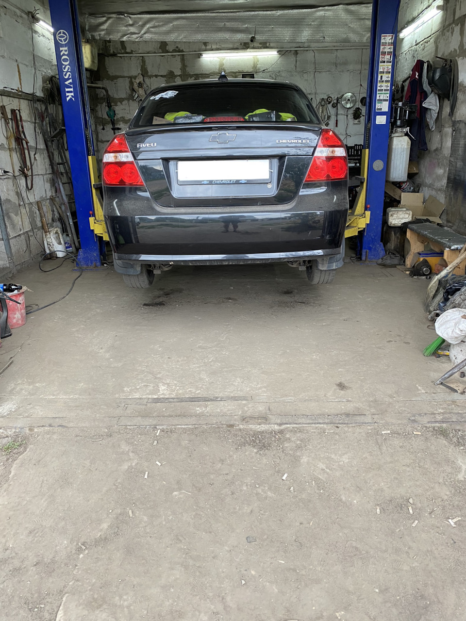 Замена передних пружин — Chevrolet Aveo Sedan (1G), 1,4 л, 2011 года ...