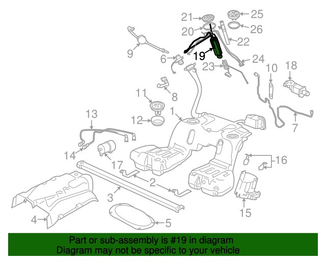 3D0919087M Модуль подачи топлива из бака VAG | Запчасти на DRIVE2