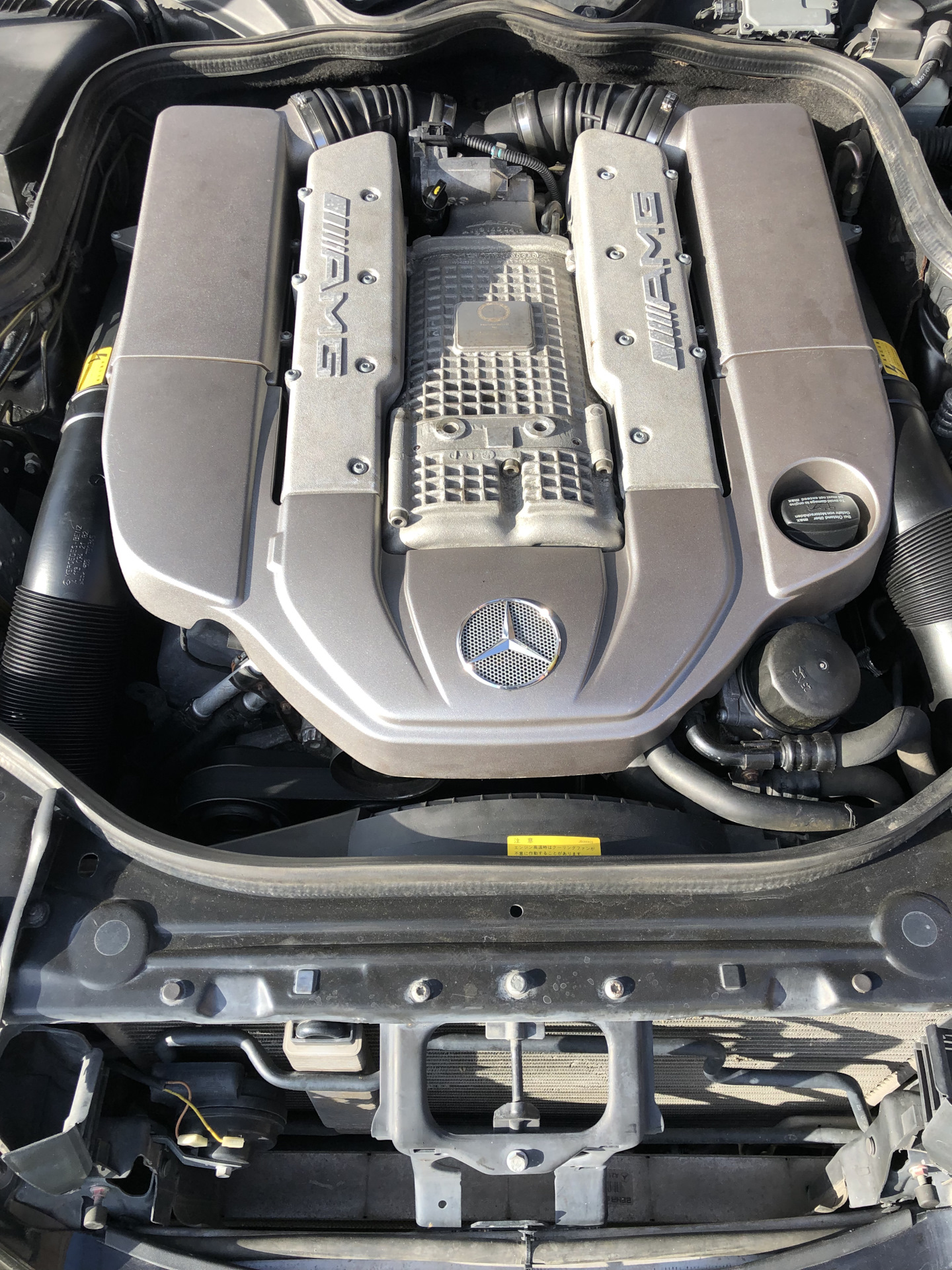 Подкопотка — Mercedes-Benz E 55 AMG (W211), 5,5 л, 2003 года | запчасти | DRIVE2