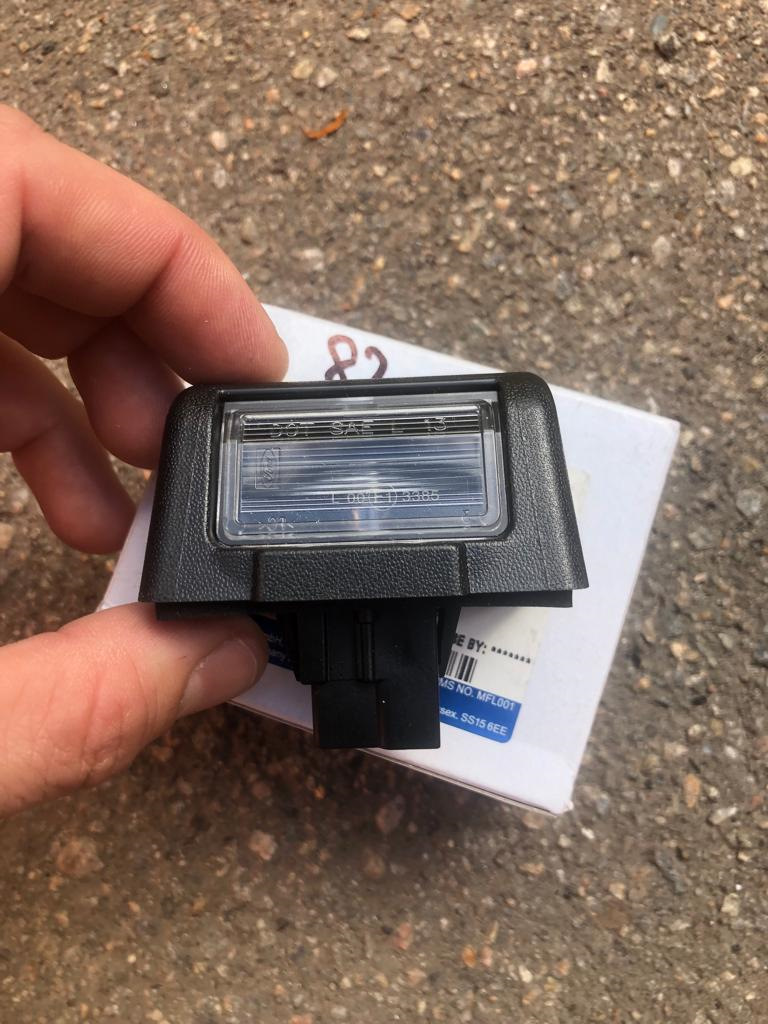 Фонарь подсветки номерного знака Ford Transit Connect — DRIVE2