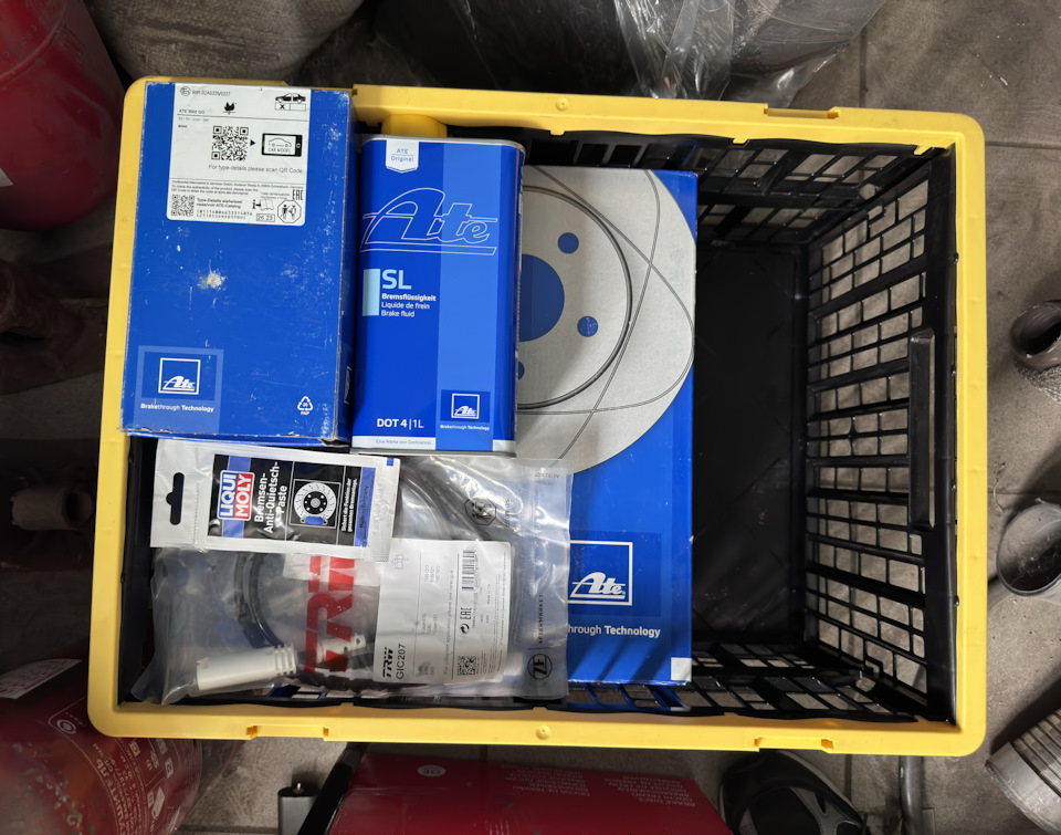 Комплексное обслуживание тормозов — BMW 1 series (E81/E87), 2 л, 2005 ...