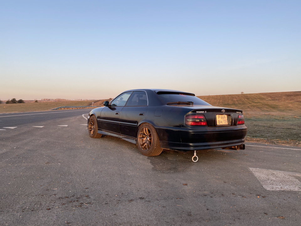 Work CR Kiwami — Toyota Chaser (100), 2,5 л, 1997 года | колёсные диски ...