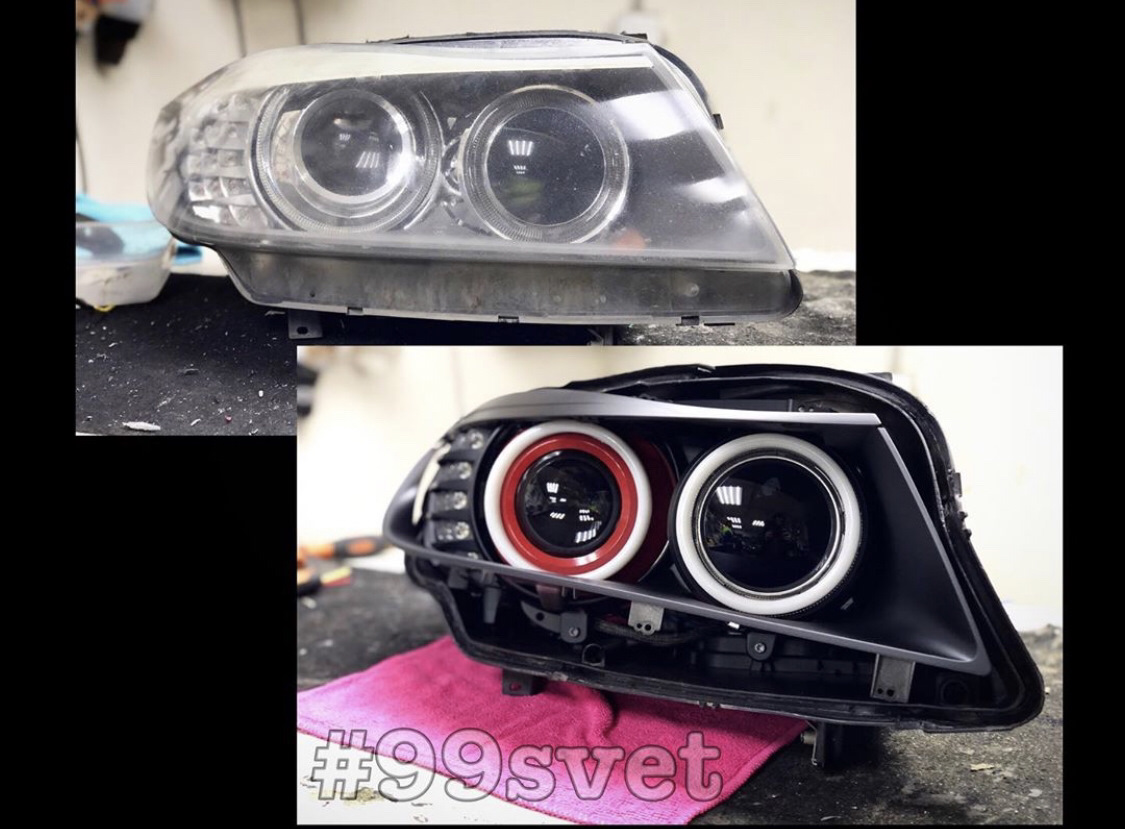 Bmw e90 тюнинг фар — 99svet на DRIVE2