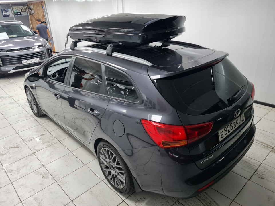 Атермалка лобовое — KIA Ceed SW (2G), 1,6 л, 2013 года | аксессуары ...