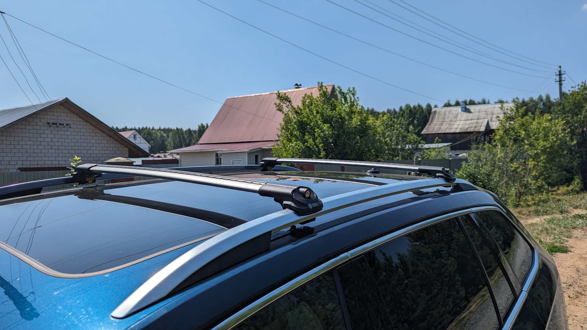 Багажник на крышу — Skoda Superb Combi (Mk3), 2 л, 2019 года ...