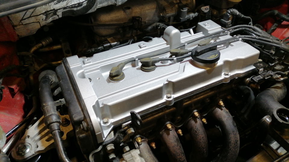 LED ПТФ, клапанная крышка ALU, подушки ДВС — Hyundai Getz, 1,4 л, 2010 ...