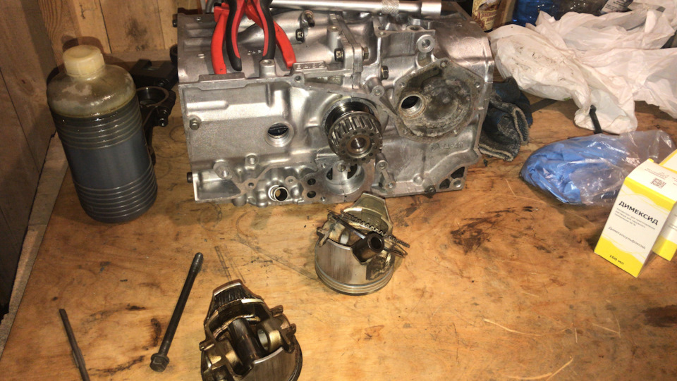 Сборка блока ea82t — Subaru Alcyone XT, 1,8 л, 1985 года | тюнинг | DRIVE2