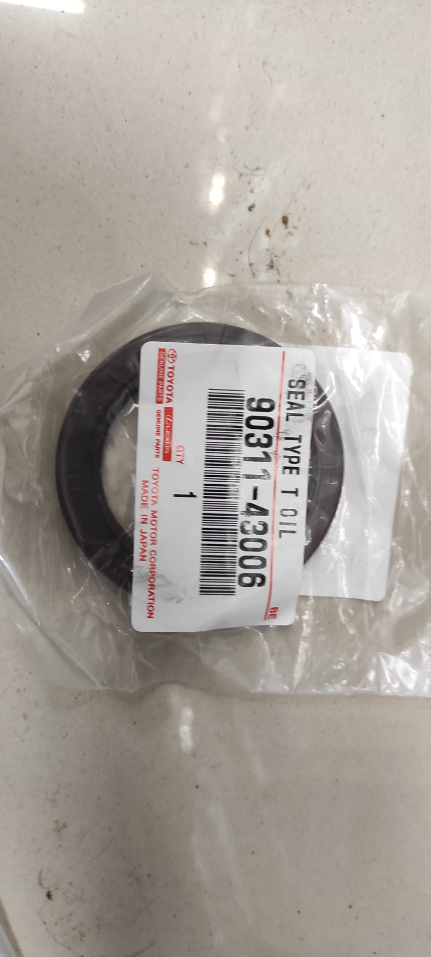 9031143006 Сальник маслонас/коленвал TOYOTA LEXUS | Запчасти на DRIVE2