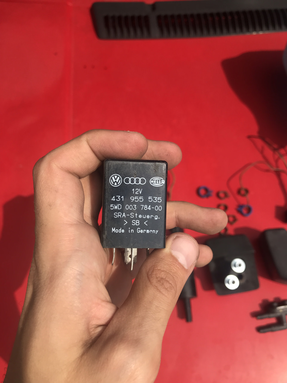 Original headlight washers small bumper Golf/Jetta 2 (Оригинальные ...