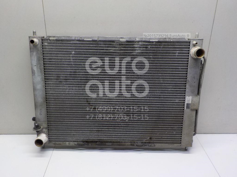 8200688387 Радиатор охл двс и кондиц комбинир RENAULT | Запчасти на DRIVE2