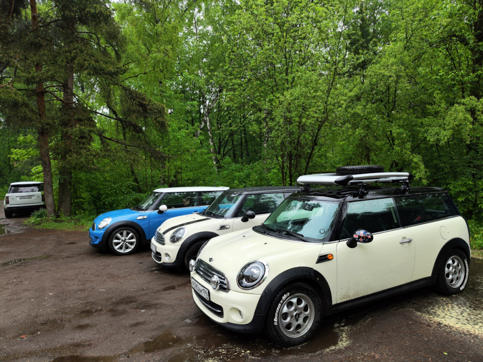 Установка фаркопа на MINI Cooper Clubman R55 — MINI Clubman (1G), 1,6 л ...