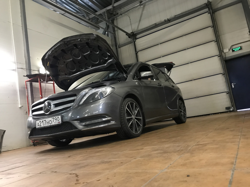 Небольшое начало и первое обслуживание — Mercedes-Benz B-Class (W246 ...