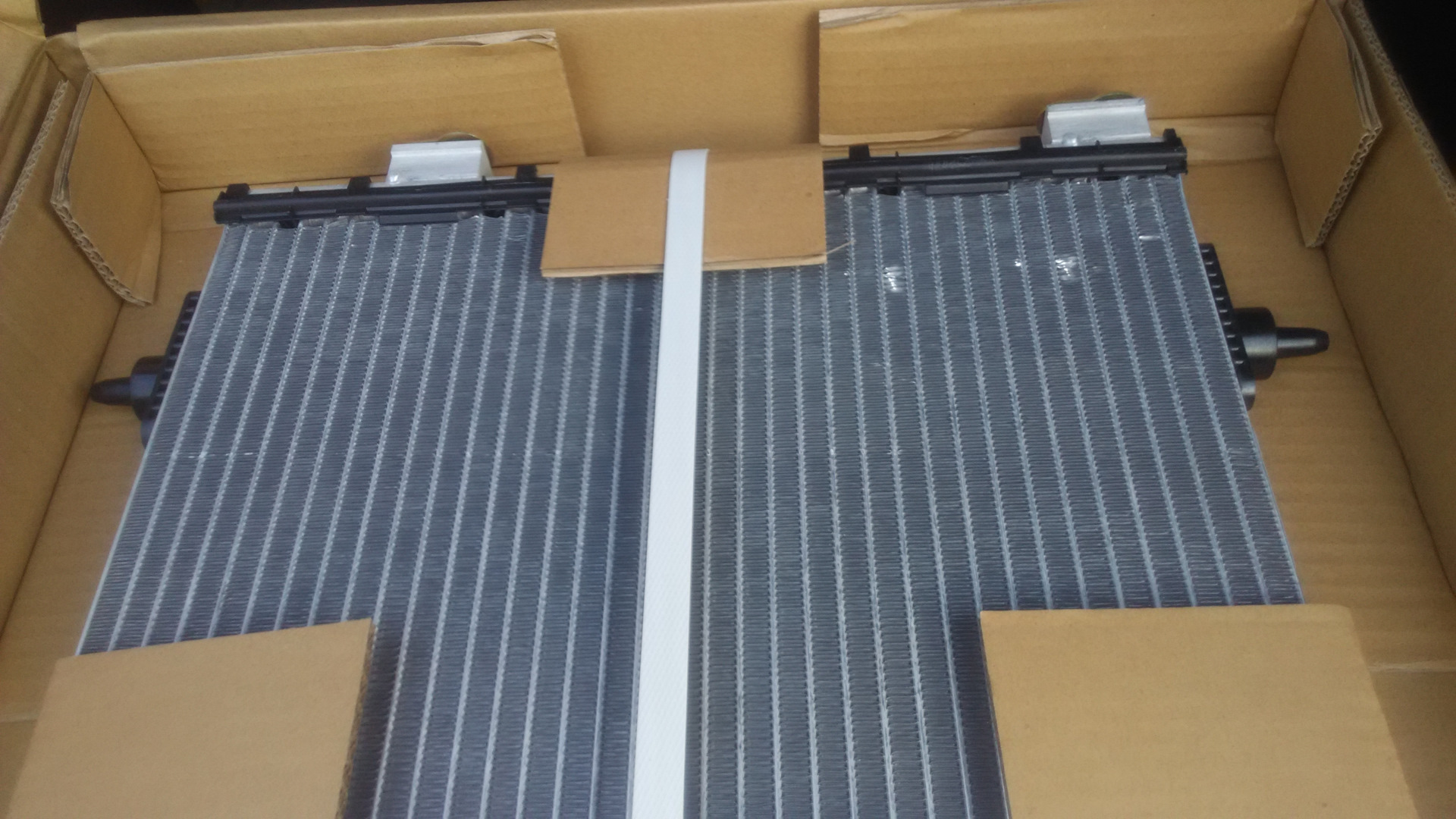 Кондиционер. Замена радиатора, он же конденсер, он же конденсатор ...