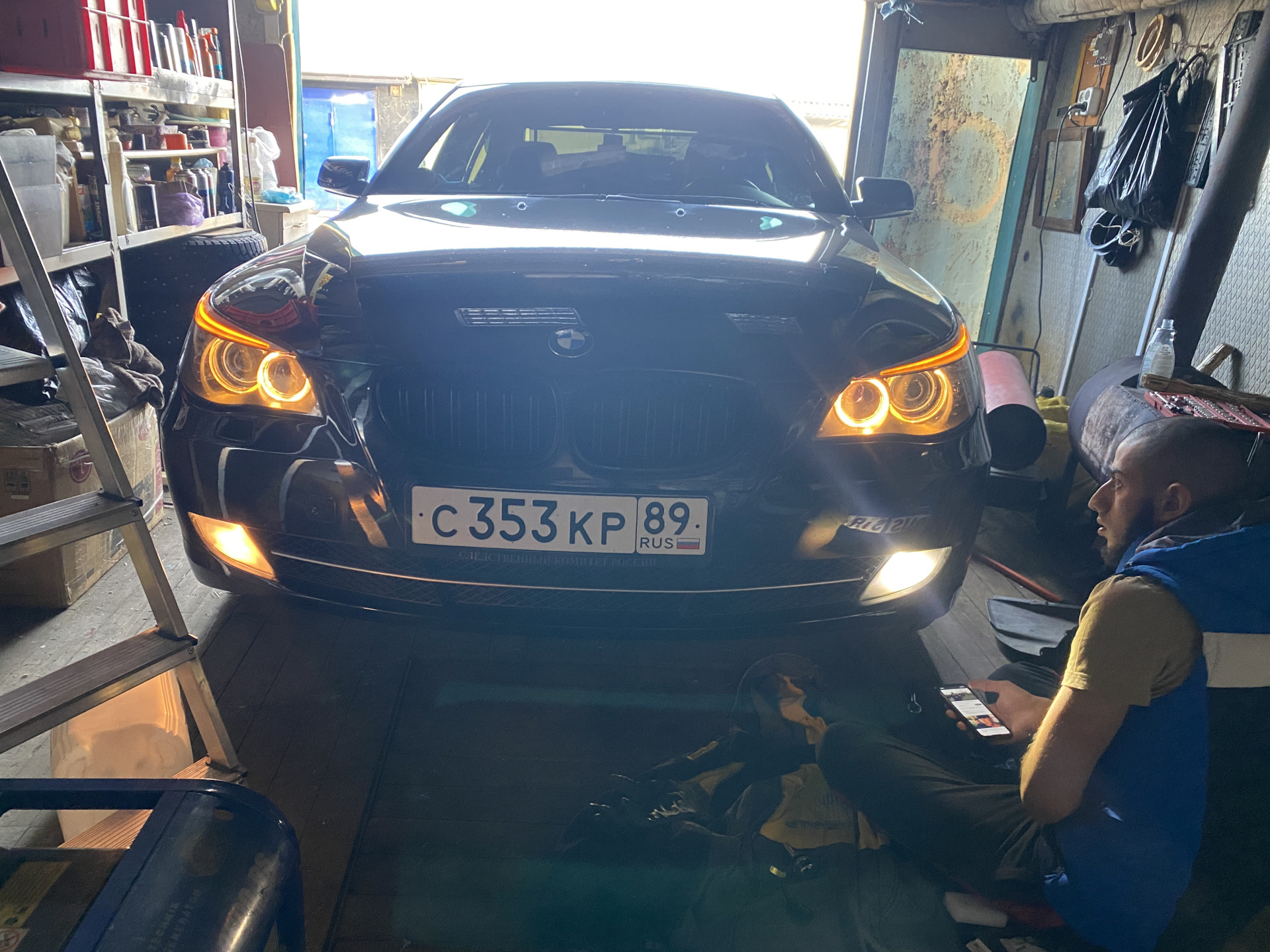 Led в птф bmw e60 — BMW 5 series (E60), 2,5 л, 2007 года | стайлинг ...
