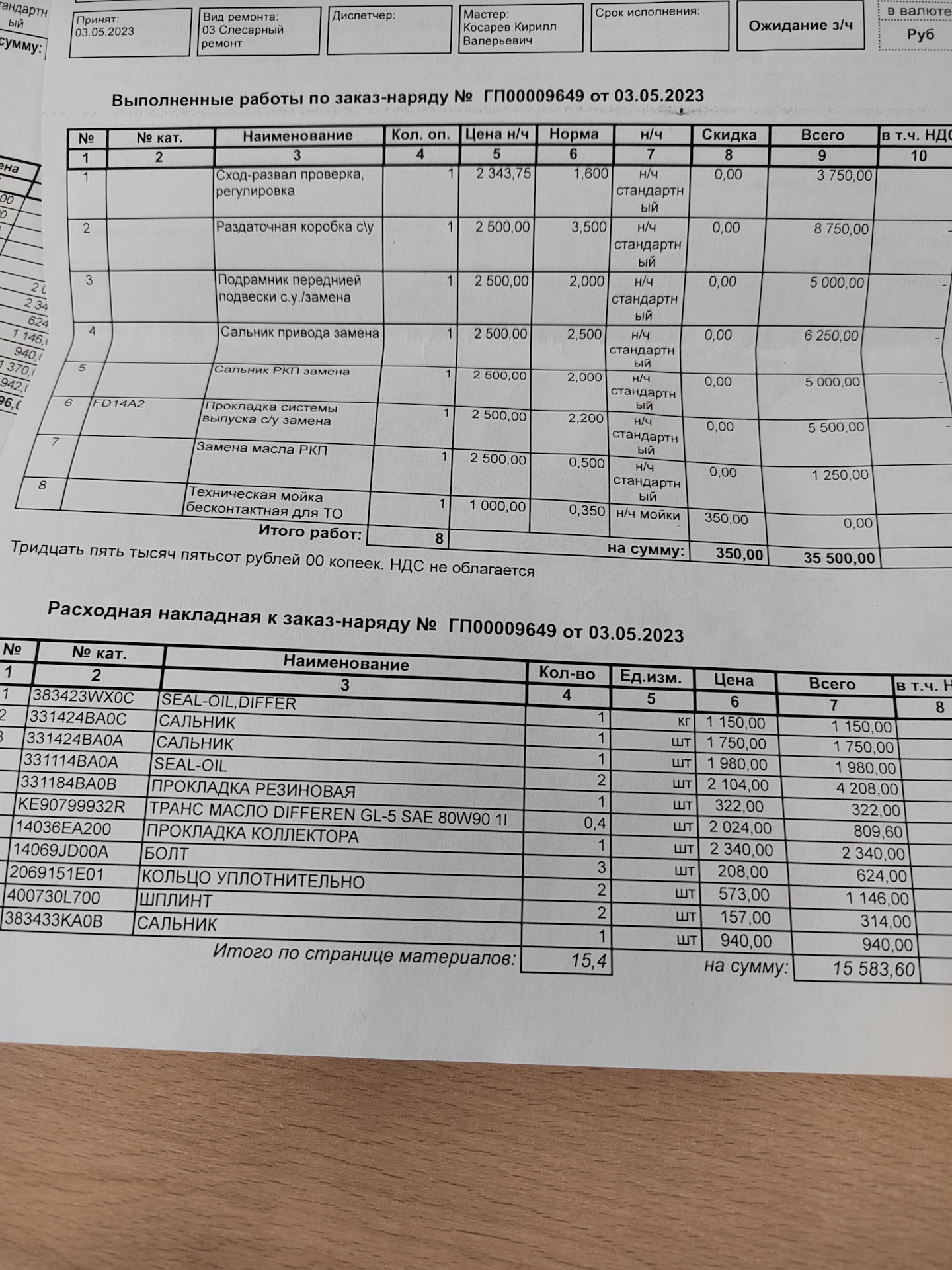 Поломка после капиталки CVT — Nissan Murano III, 3,5 л, 2018 года ...
