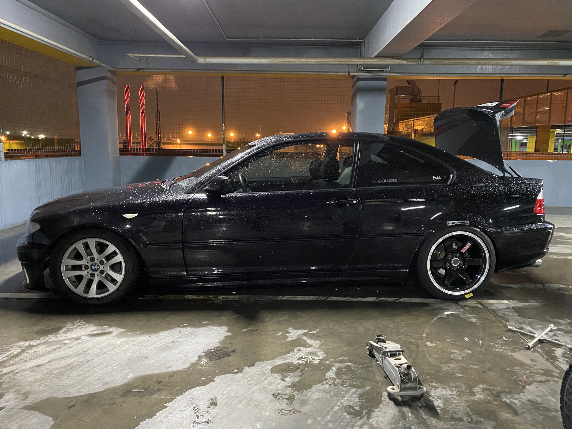 Volk Racing TE37 — BMW 3 series Coupe (E46), 2 л, 2003 года | шины | DRIVE2