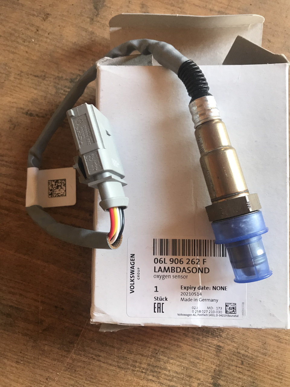 06L906262F Лямбда-зонд VAG | Запчасти на DRIVE2