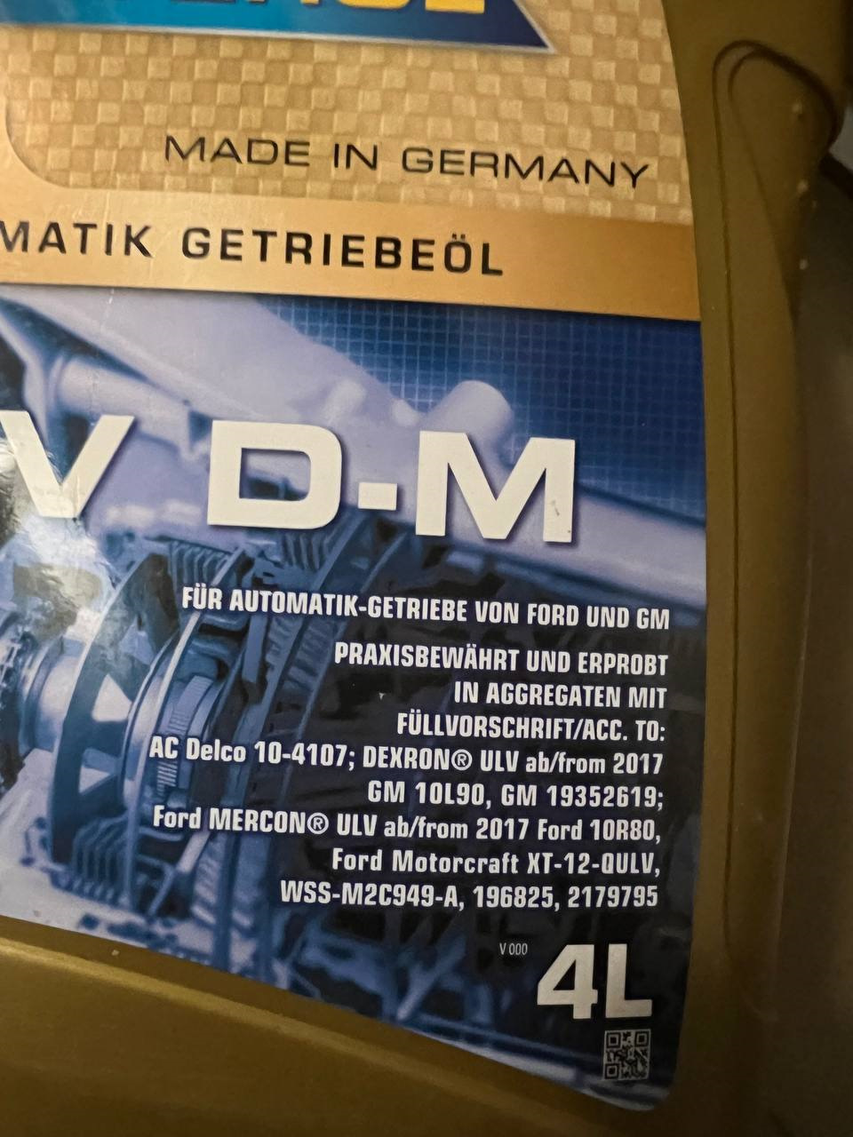 Замена масла АКПП (70 000 км), свечи — Cadillac Escalade ESV (3G), 6,2 ...