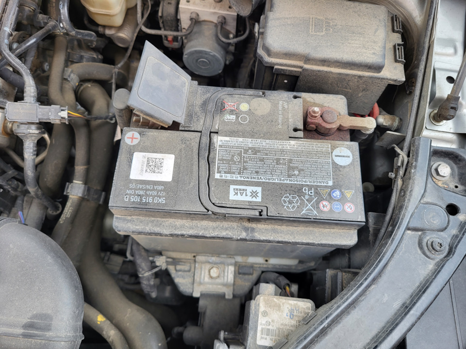 5K0915105D Стартерная аккумуляторная батарея VAG | Запчасти на DRIVE2